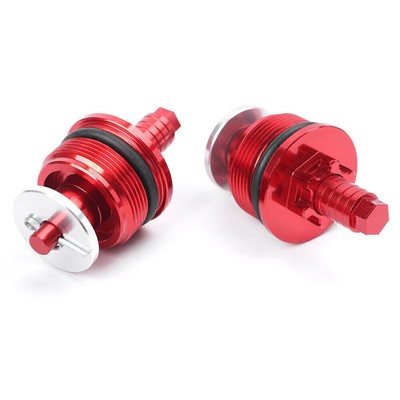Fit Honda CBR250R Front Preload Adjuster Fork Caps Bolt RED | eBay