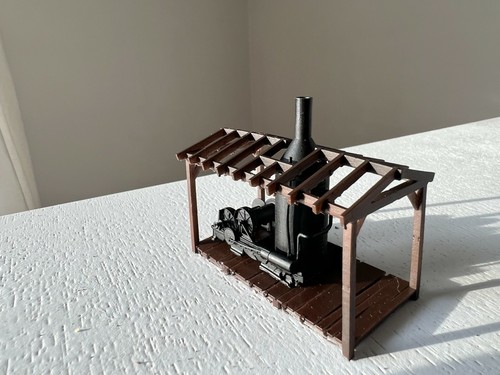 HO Scale Custom Steam Donkey Logging Engine | eBay