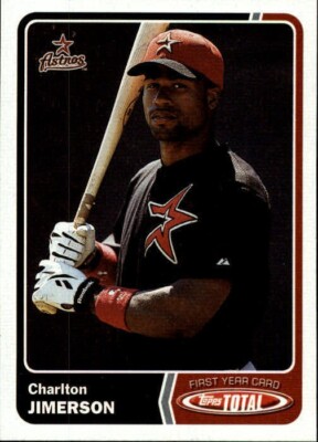 2003 Topps Total Baseball Card #194 Charlton Jimerson Rookie | eBay