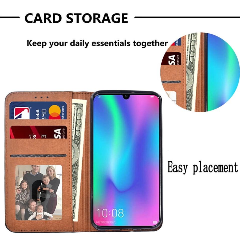 Printed PU Leather Cell Phone stand Cover Case For Samsung Galaxy A/S ...