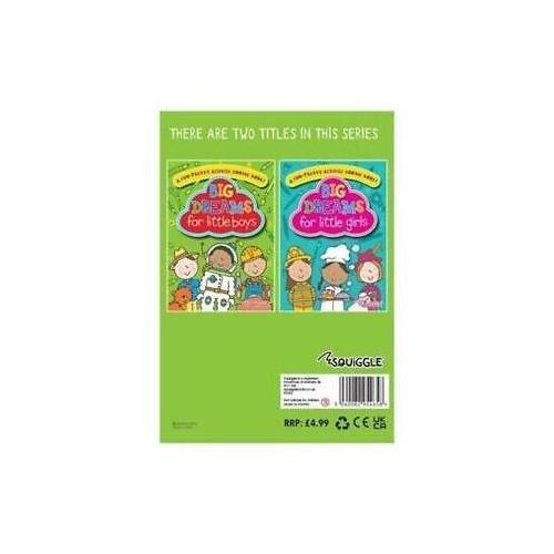 A4 Dream Big Activity Doodle Book Boys - Colouring In Puzzles Kids ...