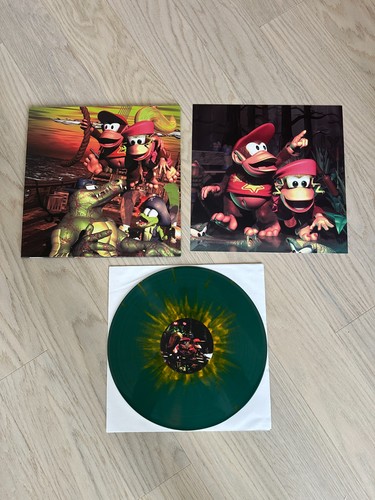 Donkey Kong Country 2 Vinyl LP Record VGM DKC Colored Diddy Super ...