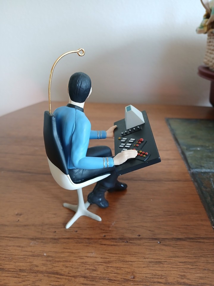 Vintage Hallmark Star Trek Ornaments Set Of 3 No Boxes Will Riker, Data ...