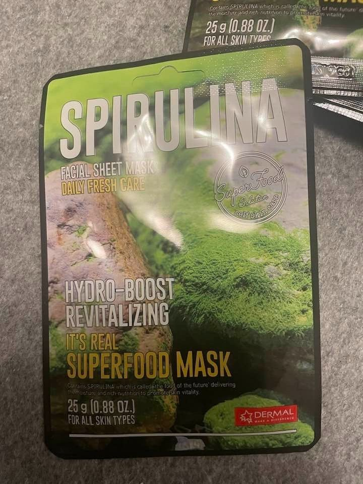 Dermal Superfood Facial Masks 26 packs ( 12 Sheets Per Pack) 312 sheets ...