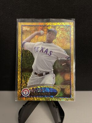 2012 Topps Alexi Ogando #301 Gold Sparkle | eBay