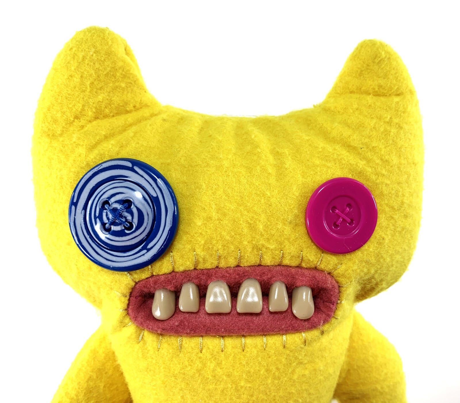 Fuggler Yellow Indecisive Monster Plush Soft Toy 2021 Approx 24 cm Tall ...