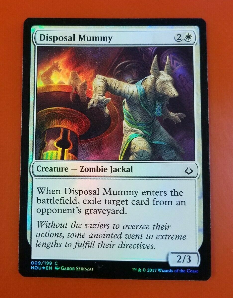 1x Disposal Mummy | FOIL | Hour of Devastation | MTG Magic Cards | eBay