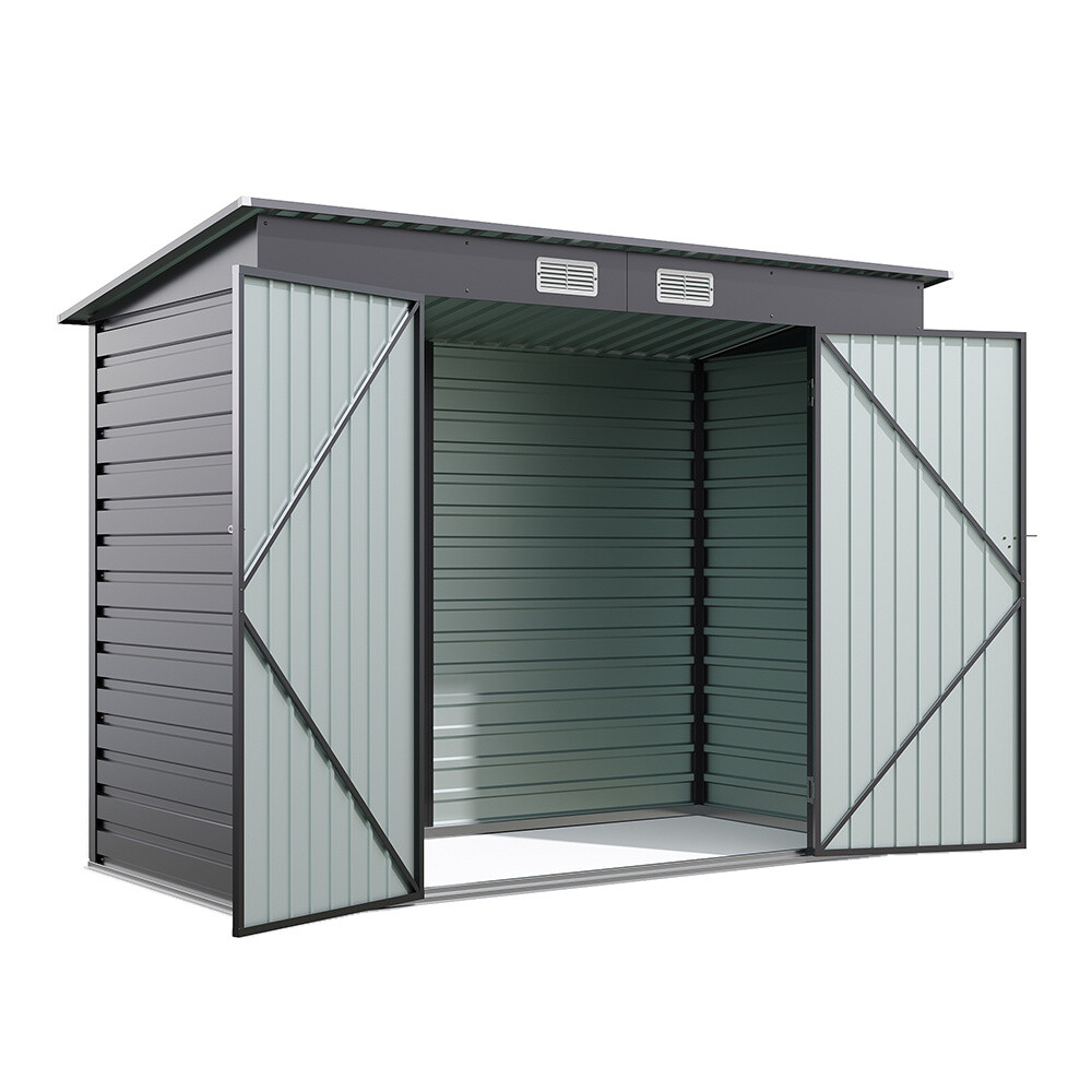 Vinyl Outdoor Storage Sheds Polycarbonate Plastic Garden Storage Sheds
