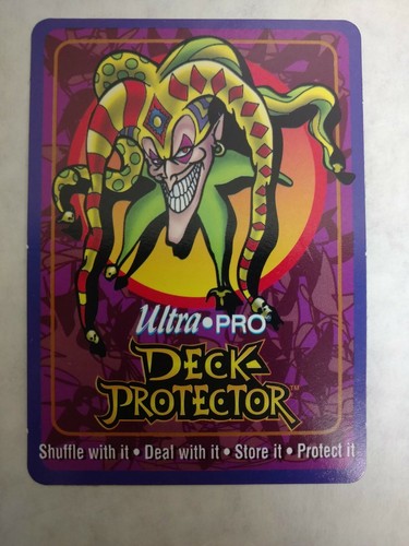 Jester Ultra Pro Deck Protector PROMO Card Sample Sleeve CCG TCG ...