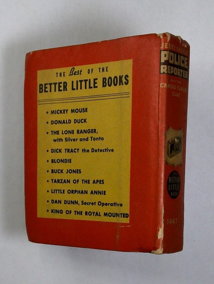 Jerry Parker Police Reporter Candid Camera Clue #1447 FN 1941 | eBay