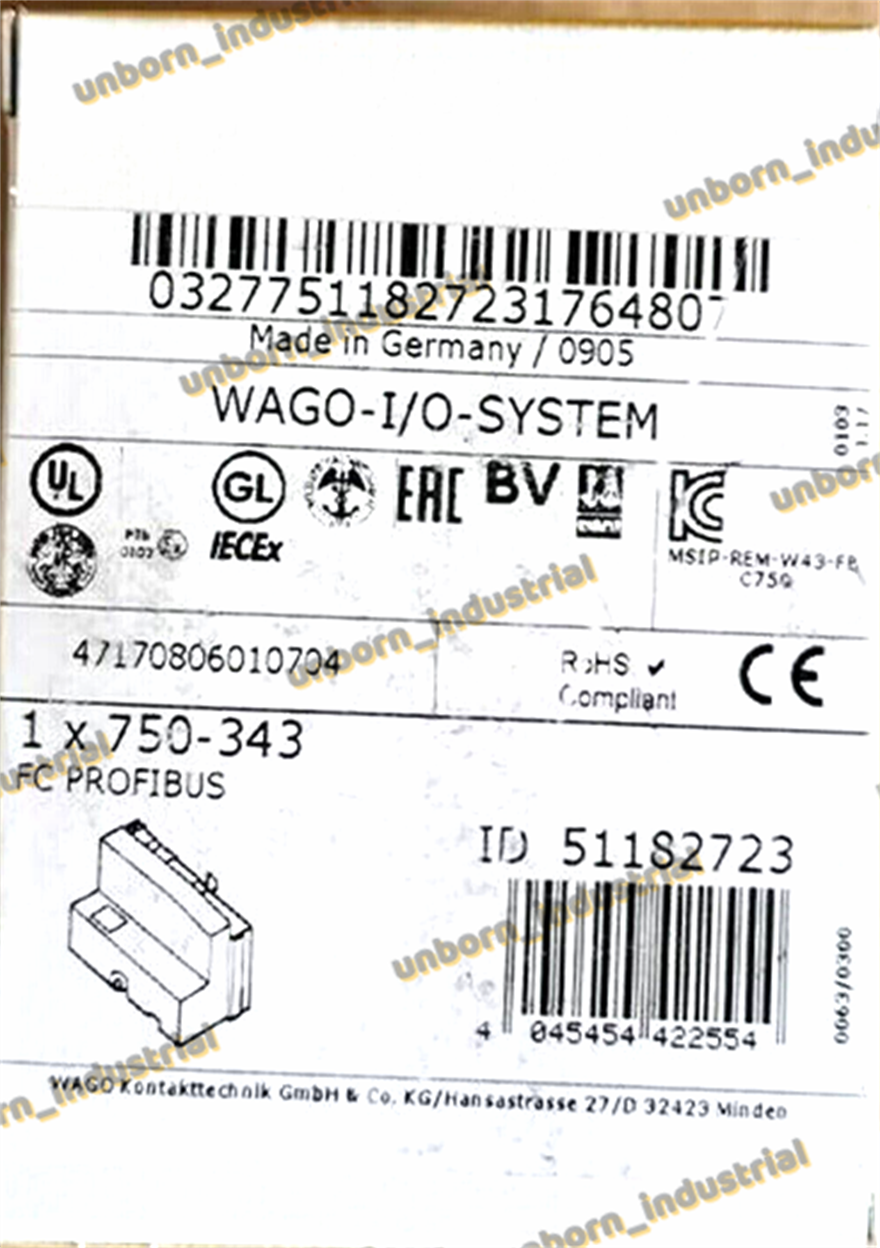 WAGO Module 750-343 for sale online | eBay
