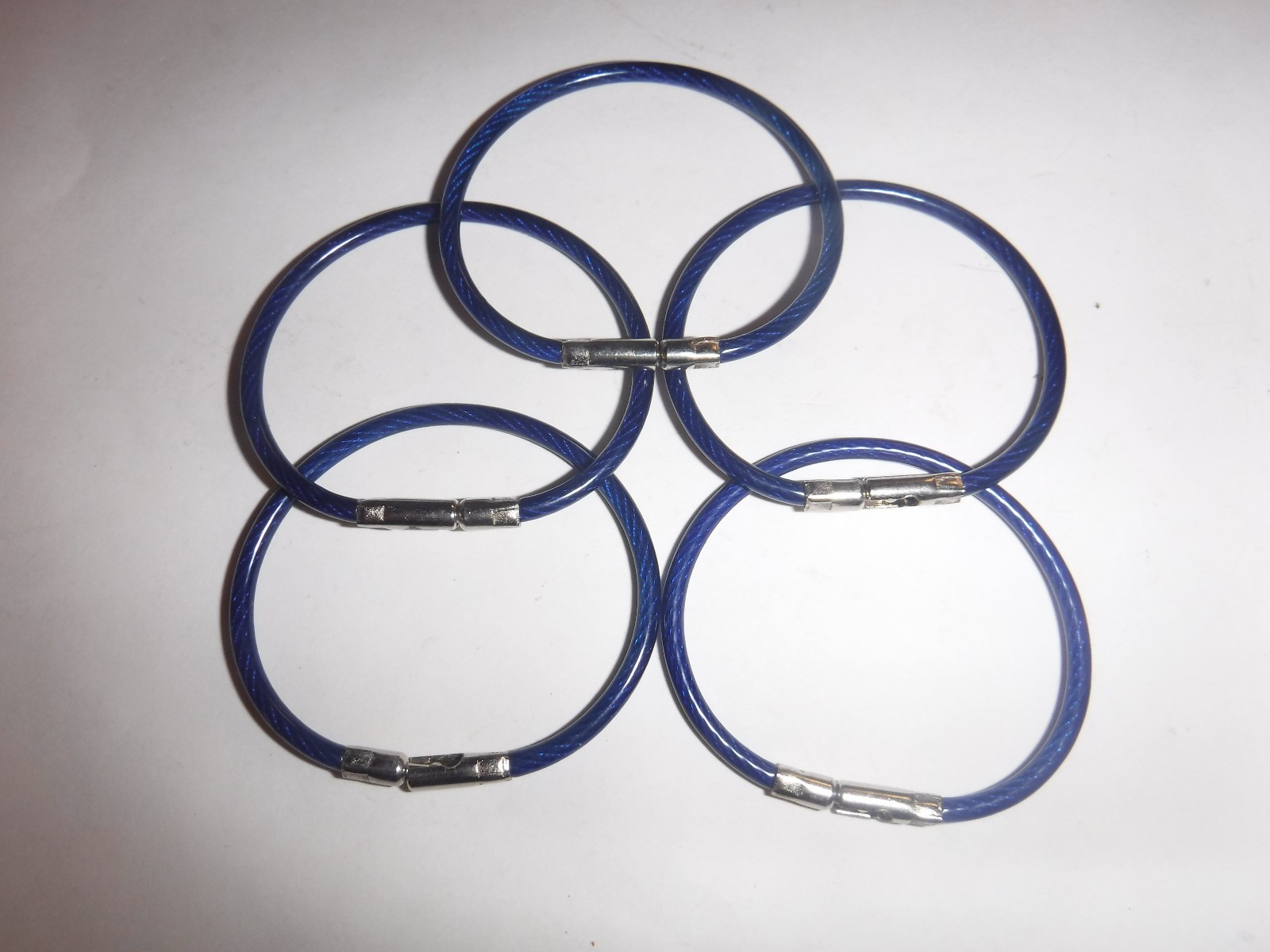 Key Ring, Nylon-Coated Socket Lock, PK5 (P) | eBay