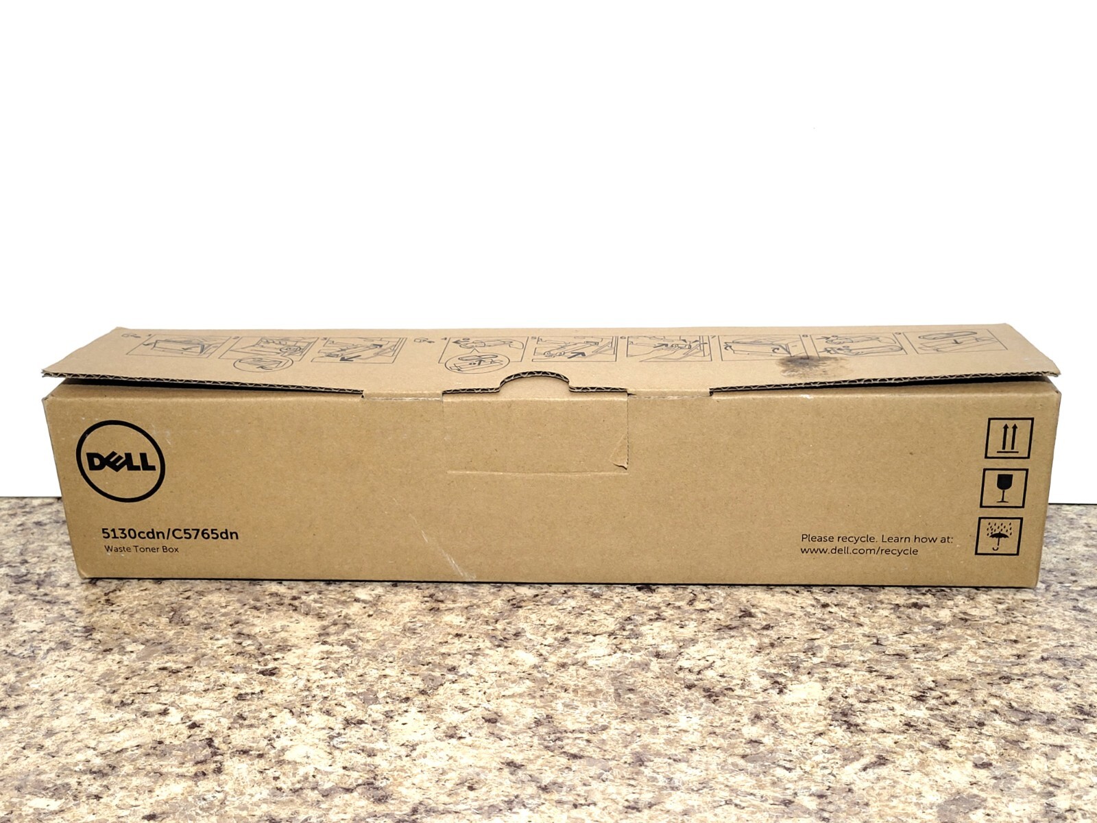 Genuine Dell 5130cdn/5765dn Waste Toner Box 0U162NA03 for sale online ...
