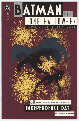 Batman Long Halloween 10 DC 1997 VF NM Jeph Loeb Tim Sale Mad Hatter ...