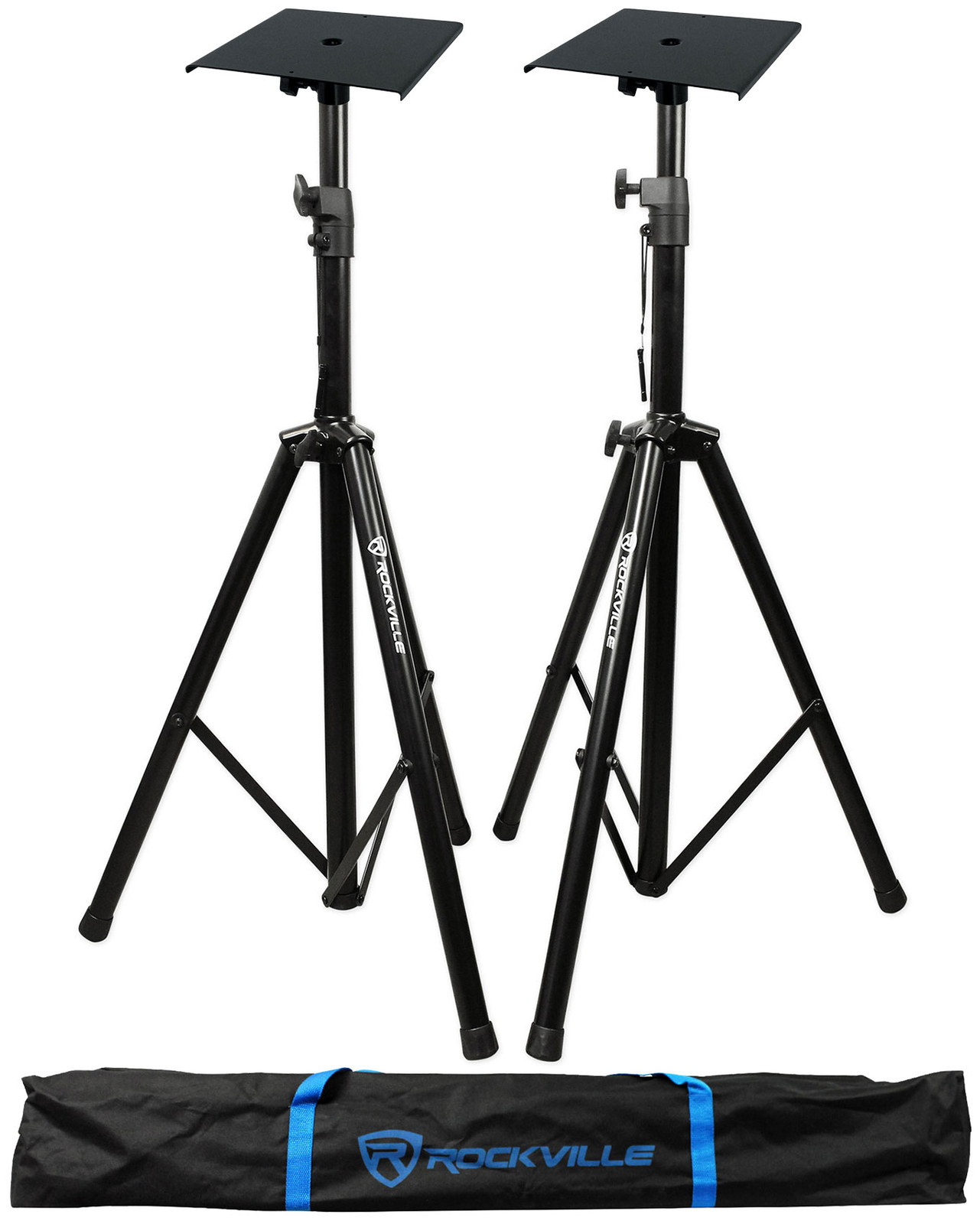 2) Rockville Tripod Lighting Stands For Moving Head/Gobo Beam/Spot ...