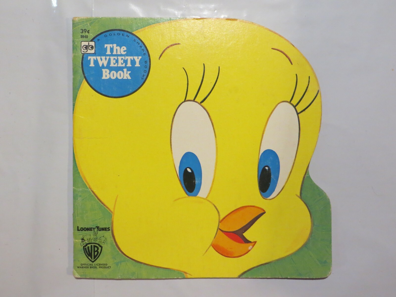 The Tweety Book by Donna Kelly 1976 WB Looney Tunes Golden Shape Book ...