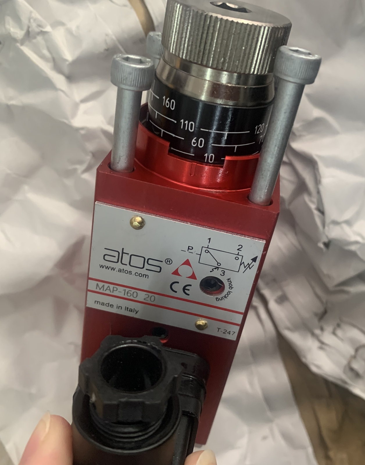 ATOS MAP-160-20 Hydraulic pressure switch ATOS MAP-160-20 for sale ...