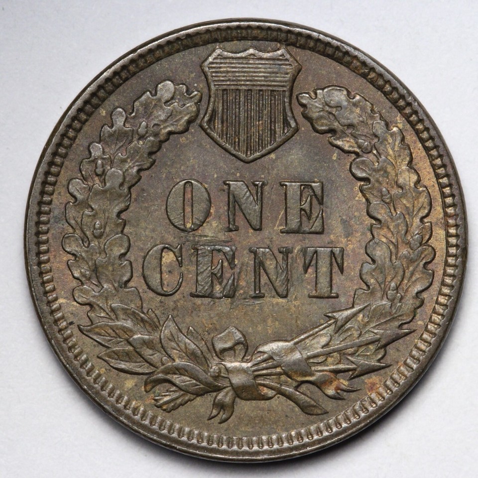 1898 1/1 RPD Indian Head Cent Penny CHOICE BU *UNCIRCULATED* MS E190 ...
