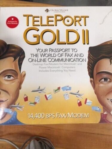 Global Village Communications Teleport Gold II Fax/Modem for Macintosh ...