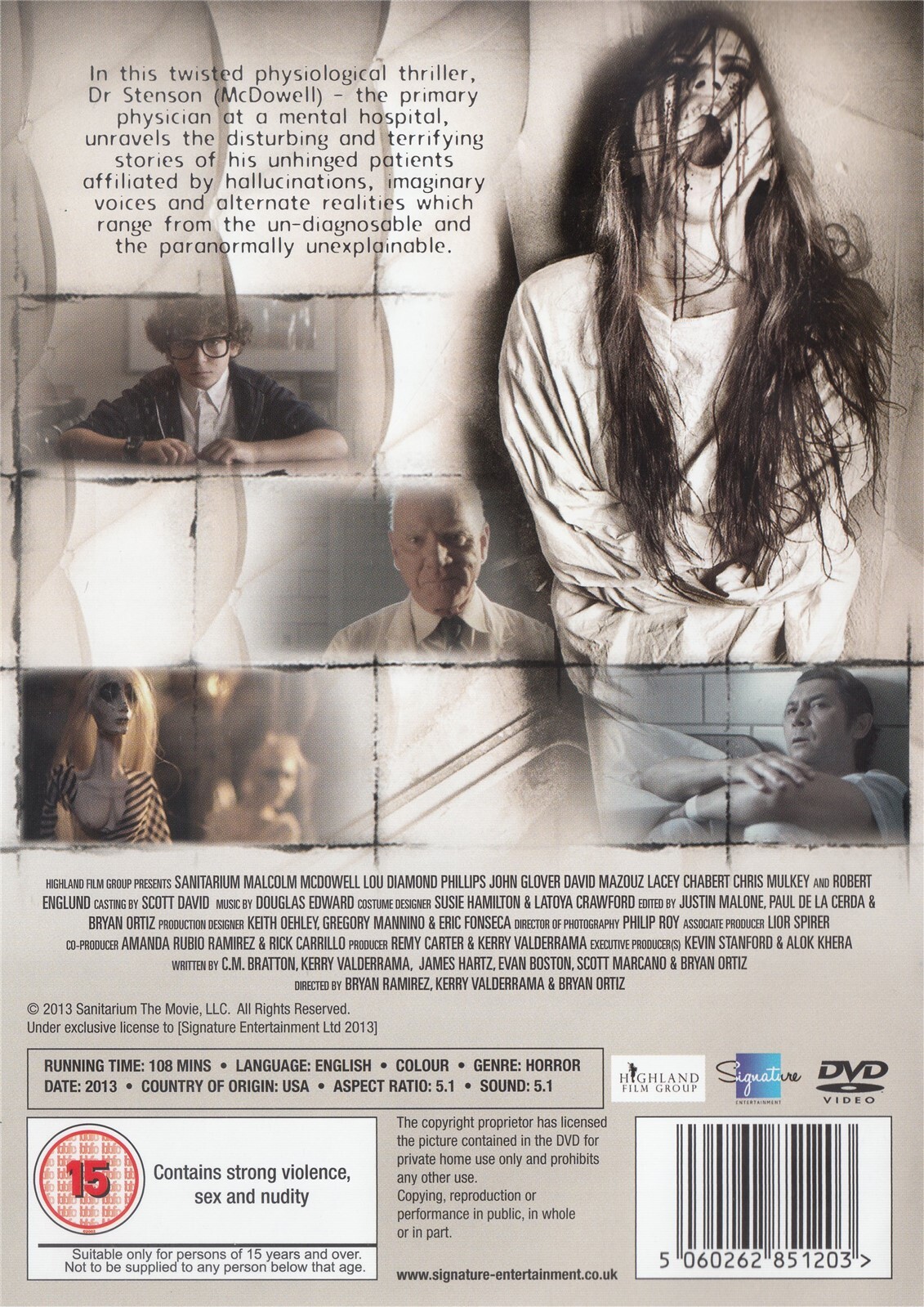 Sanitarium (DVD, 2013) for sale online | eBay UK