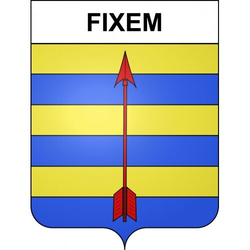 Fixem 57 ville sticker blason écusson autocollant adhésif | eBay