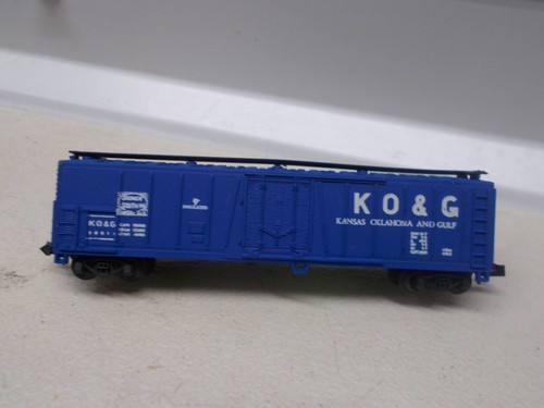 KO &G-50' BOXCAR #3001-LOT A~N SCALE | eBay