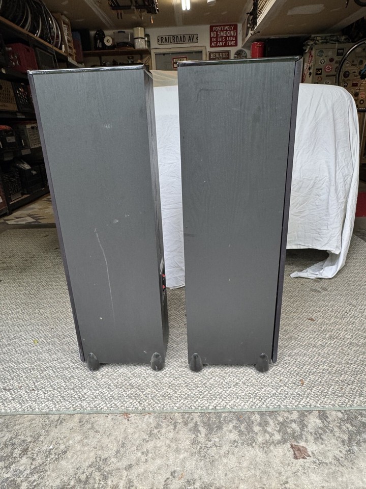 Polk Audio TSi300 3-Way Tower Speakers with Two 5-1/4" Drivers - Pair ...