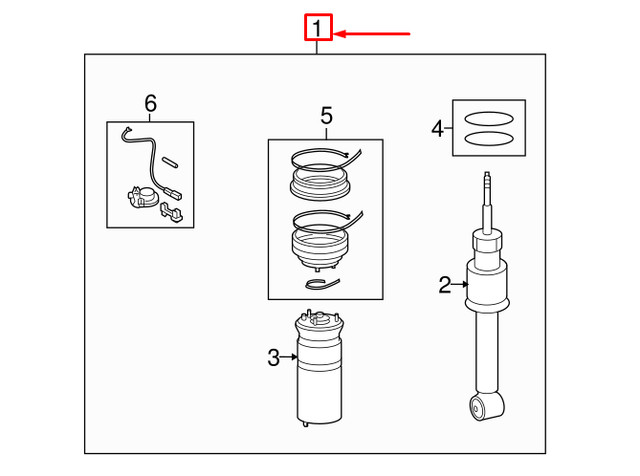 Land Rover Range Sport Shock Absorber Rear LH LR032651 for sale online ...