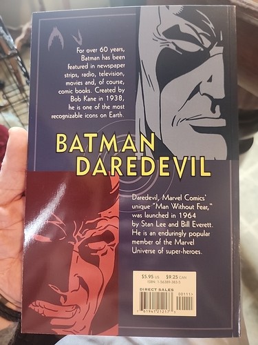 Batman / Daredevil (DC Comics January 2000) | eBay