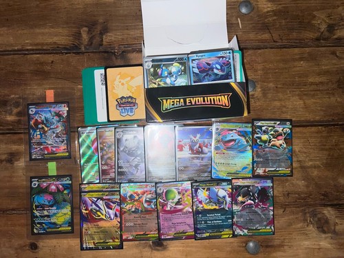 Mega Evolutions Opened Booster Box W/ Mega Lucario Ex 179 Venusaur ...