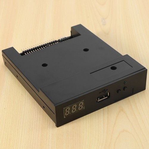 SFR1M44-U100K Schwarz 3,5 1,44 MB USB SSD Diskettenlaufwerk-Emulator ...