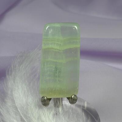 Banded Green Calcite crystal polished slice 18.6g SN55655 | eBay UK