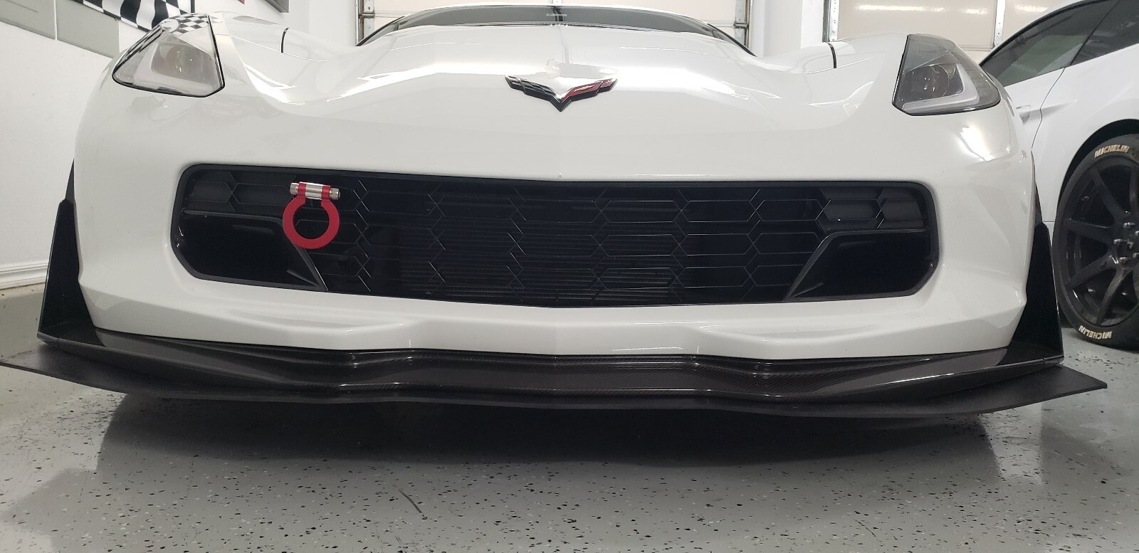 FRONT SPLITTER-ABS under mount for 2014-2019 C7 Corvettes Z06, Grand ...