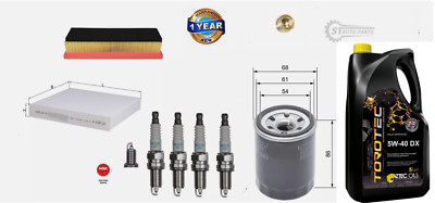 FOR FIAT 500 1.2 2008> SERVICE KIT SUMP PLUG WITH 5 LITRE OIL | eBay UK