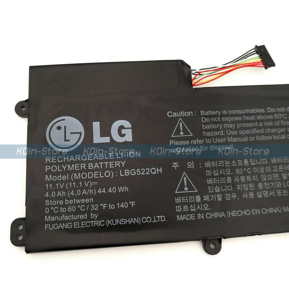 New Genuine LBG522QH 44.4Wh Battery for LG Z360 Z360-GH50K Z360-GH60K Z360-GH6SK | eBay