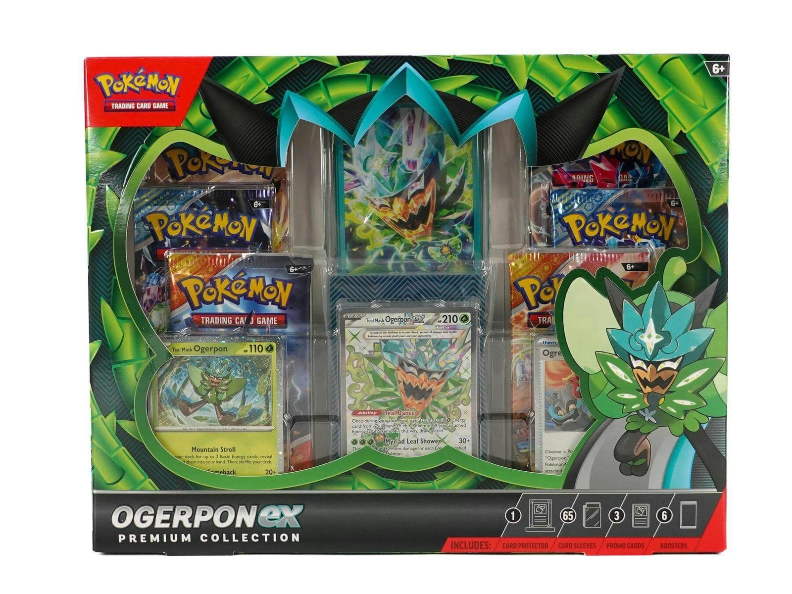 Pokemon TCG: Ogerpon Ex Premium Collection Box | eBay