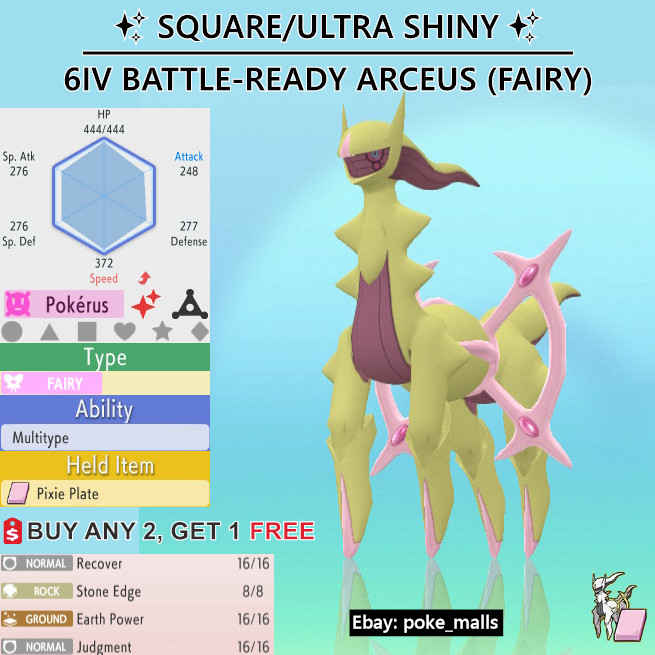 Arceus Fairy Form