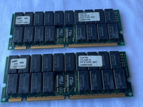 Sun 512MB (2x 256MB) Ultra 10 Memory RAM Kit X7033A 370-3201 | eBay