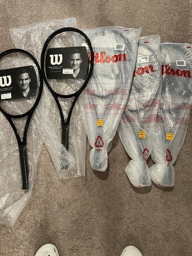 Wilson Roger Federer Pro Staff RF97 V13 Autographed Tennis Racquet ...