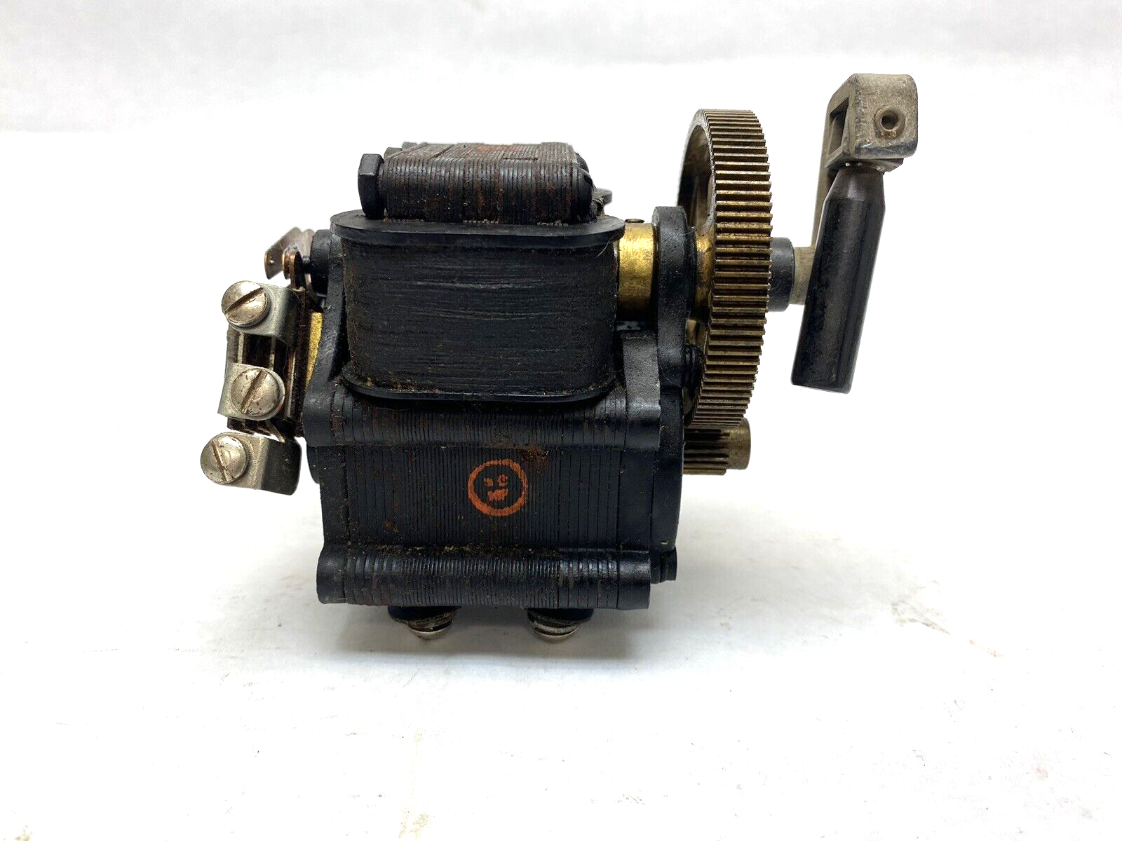 Mini Magneto 115v Powerful Military Edison telephone generator | eBay