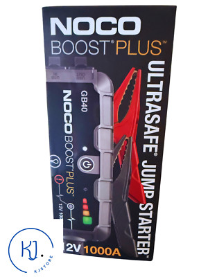 NOCO GB40 Genius Boost HD 1000 Amp 12V Gas/Diesel UltraSafe Lithium ...