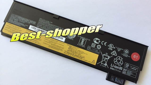 Lenovo ThinkPad 10.8V Laptop Battery - 01AV427 for sale online | eBay
