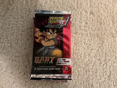 DRAGON BALL GT BABY SAGA BOOSTER PACK DBGT TCG FACTORY SEALED 2004 ...