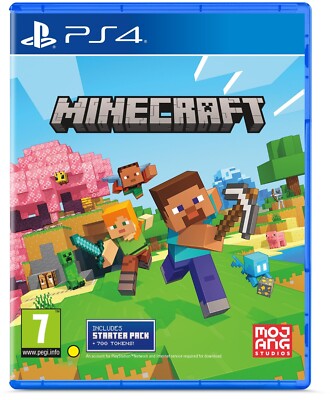 BRAND NEW, SEALED! Minecraft Starter Pack Edition - Sony PlayStation 4 ...