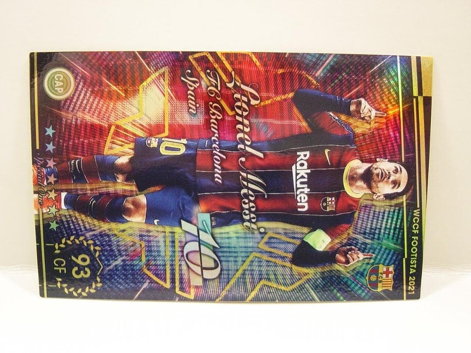 Wccf Footista 2021 Lionel Messi Mvp Campaign R | eBay