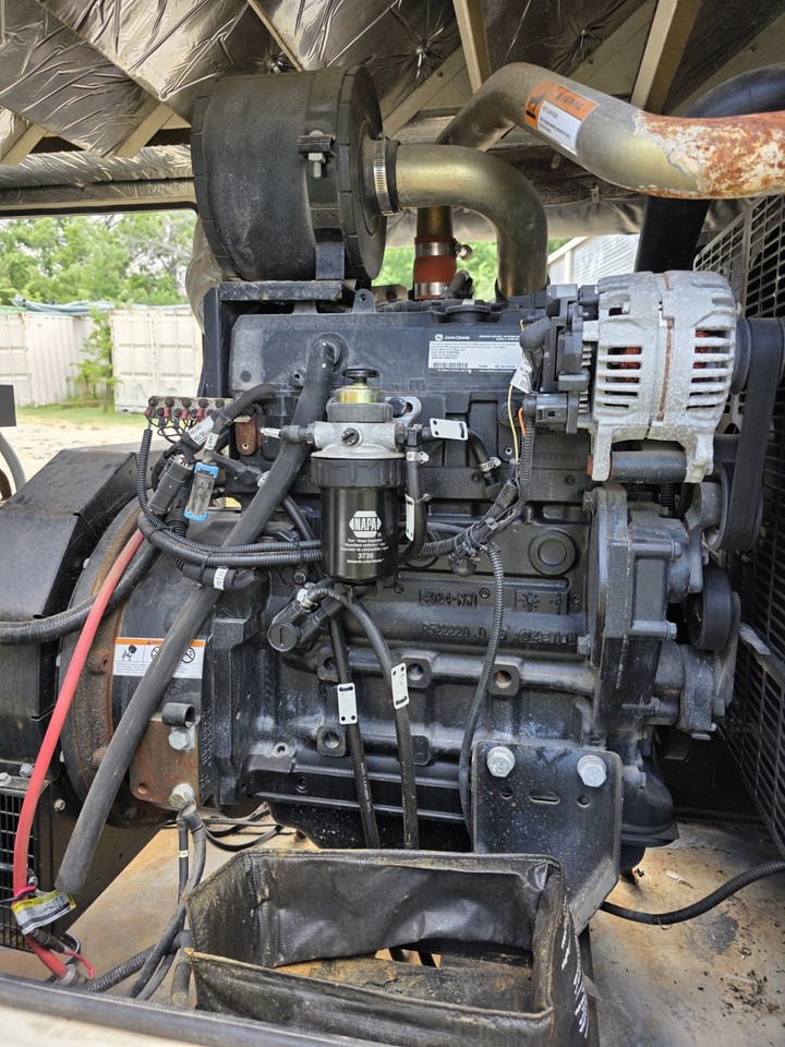 2010 Outdoor 48 kw Generac Diesel Generator w/ 328 Hours John Deere ...