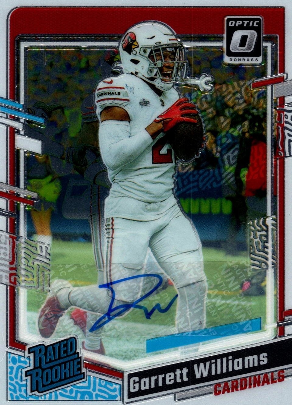 2023 Panini Donruss Optic - Rated Rookie Garrett Williams #203 ...