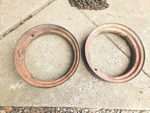Vintage Farmall F12 F14 Tractor Front Rims 15" Set 2 | eBay