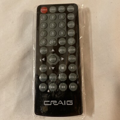 Genuine Craig F-1302 Portable DVD Player Remote New | eBay