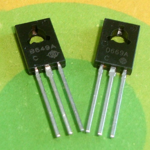 20 Paris 2SB649AC 2SD669AC TO-126 2SB649 2SD669 (20 B649+20 D669 ...